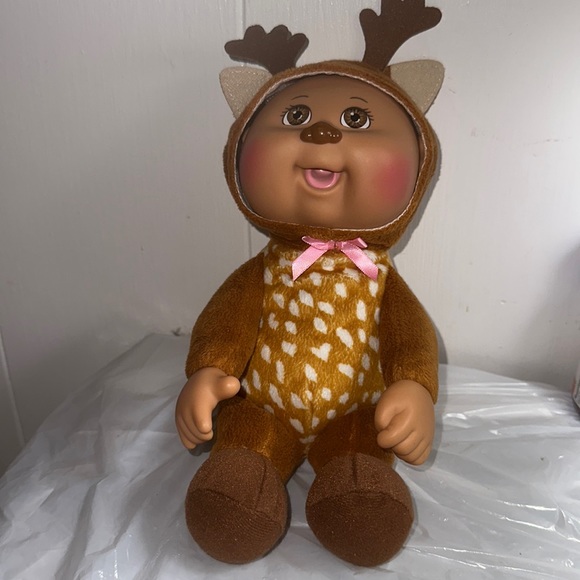 CPK | Toys | Cabbage Patch Collectible Cuties Reindeer Brown Nose Doll ...